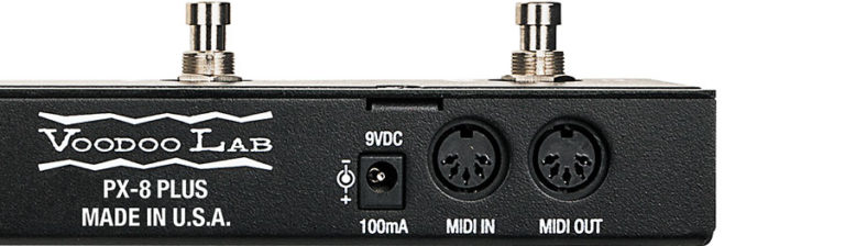 PX-8 PLUS True Bypass Programmable Pedal Switcher – Voodoo Lab