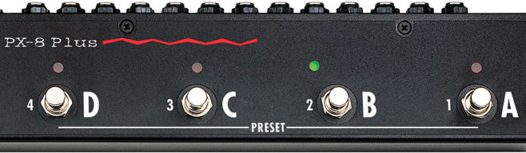 PX-8 PLUS True Bypass Programmable Pedal Switcher – Voodoo Lab
